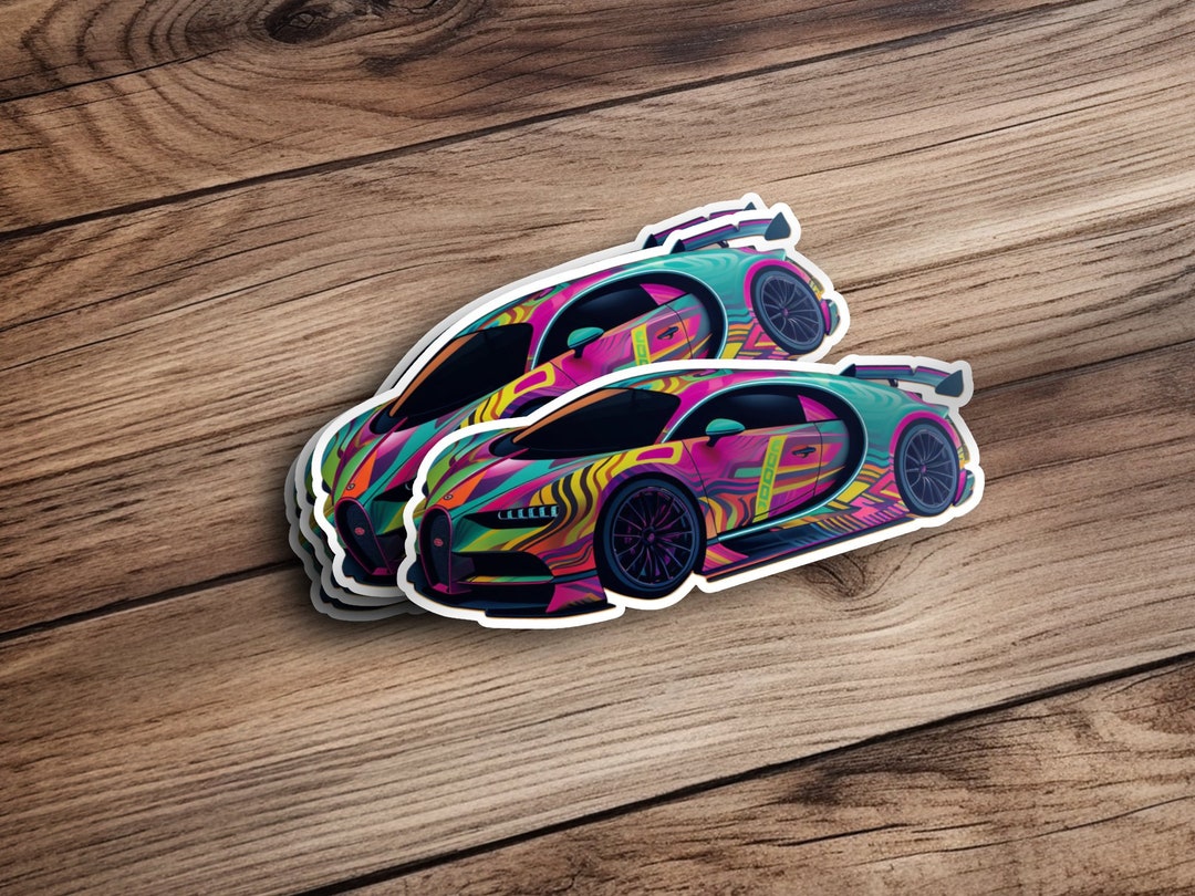 Supercar Decal Car Decal Supercar Bumper Sticker Hypercar Decal ...