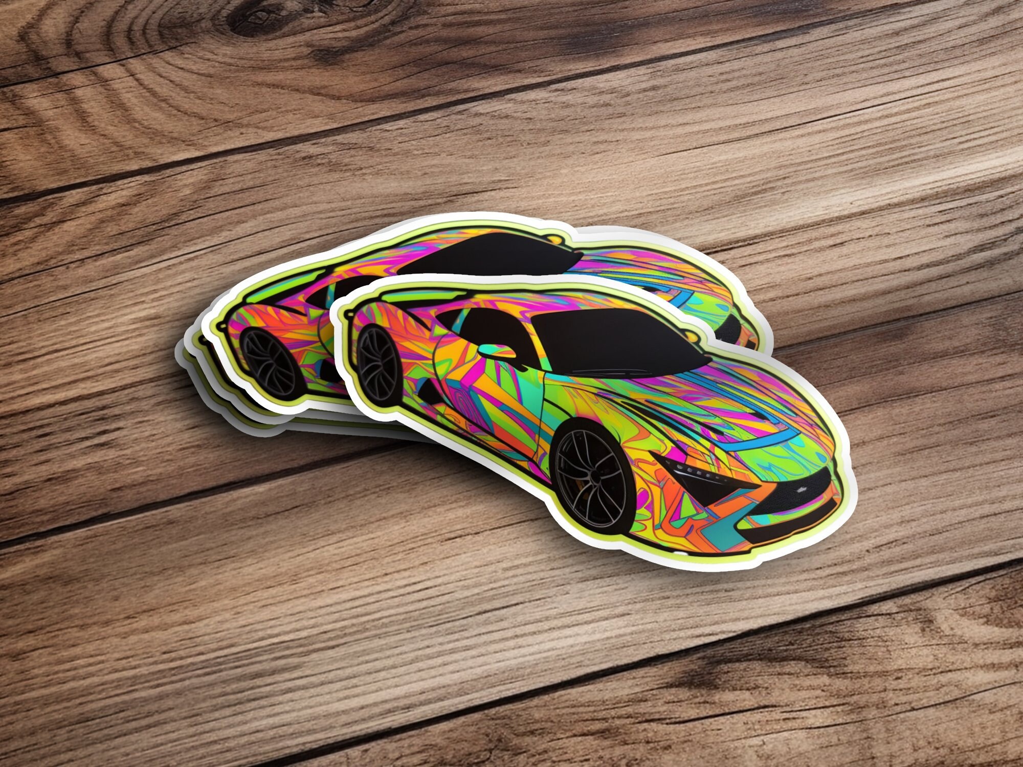 Supercar Decal Car Decal Supercar Bumper Sticker Hypercar Decal ...