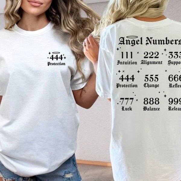 Angel Number Shirt - Etsy
