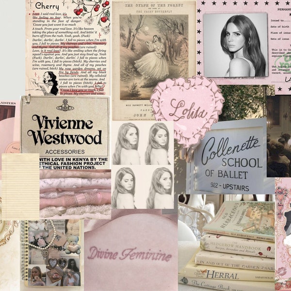 Coquette Room Decor Vintage - Etsy