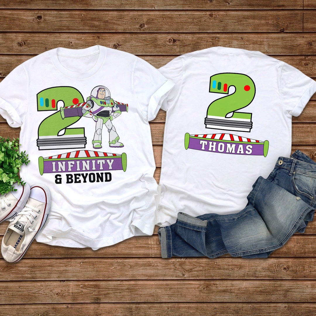 Personalized to Infinity and Beyond Birthday Family Matching Shirt, Toy ...