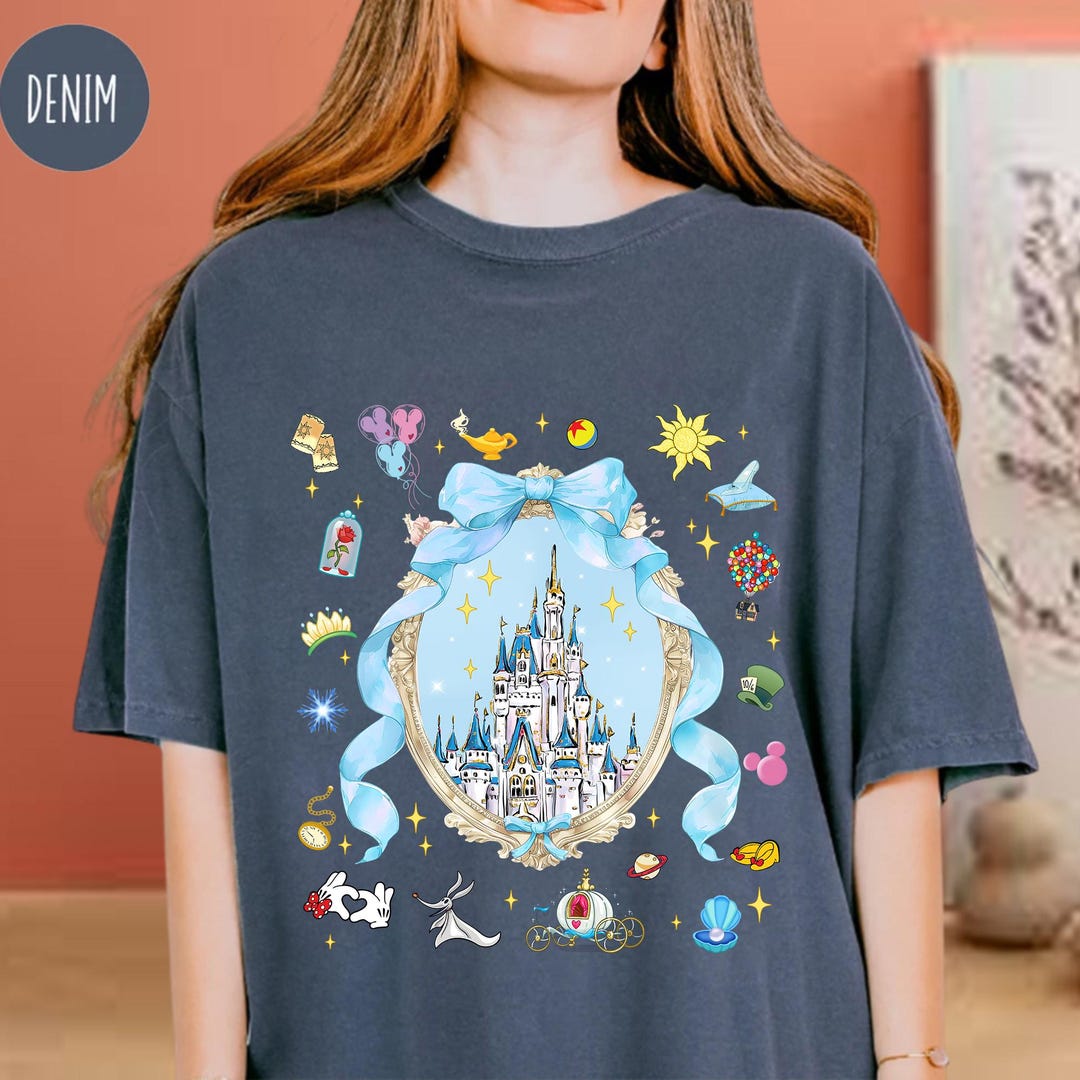 Trendy Magic Castle Shirt, Women's Disney Tee, Kids Castle Home, Family ...