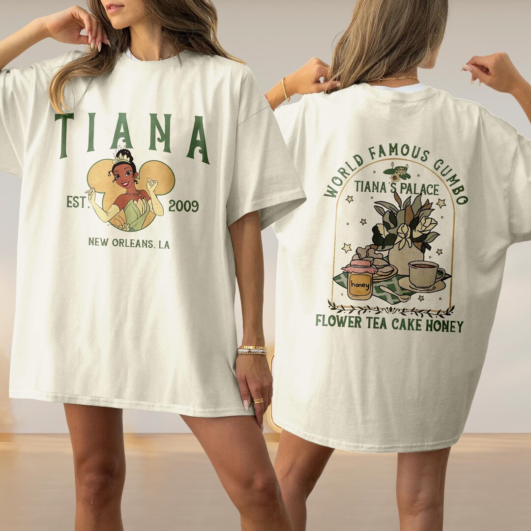 Princess and the Frog T-shirt, Princess Tiana Shirt, Tiana's Palace ...