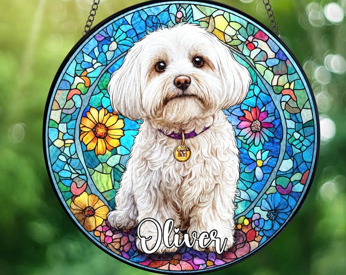 Stained Glass Window Art Real Shinny Glass. Designed in Form of a Water ...