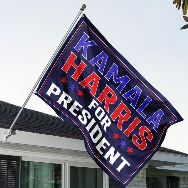 Kamala Harris Flag for President - Etsy