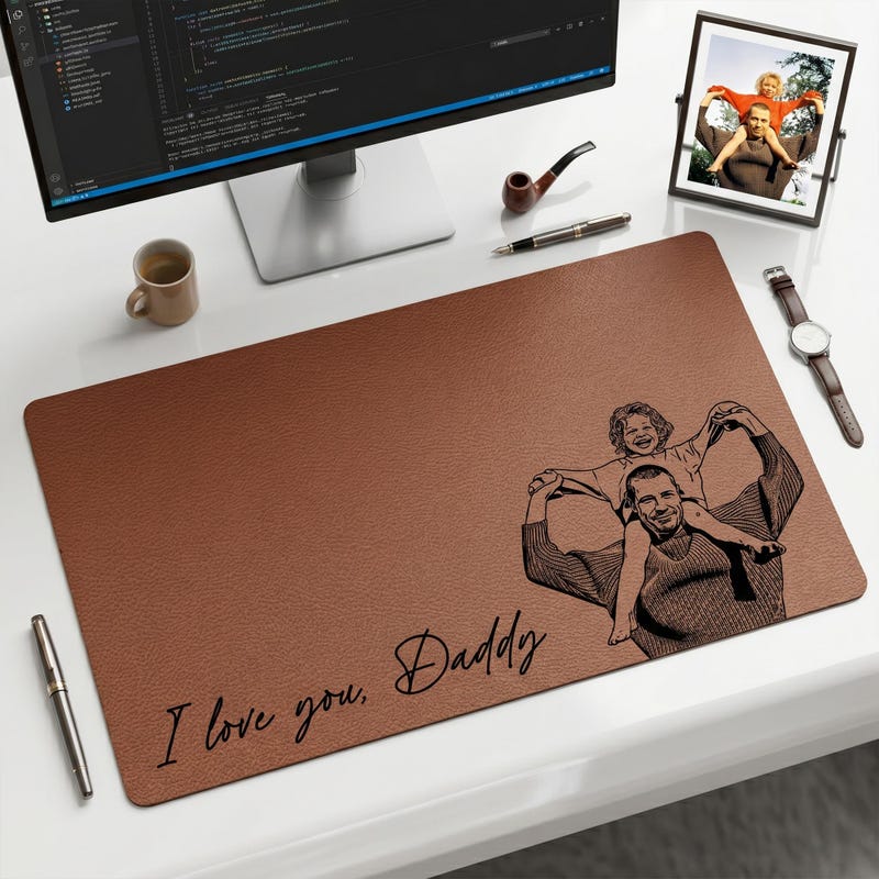 Customized Large Desk Mat - Etsy