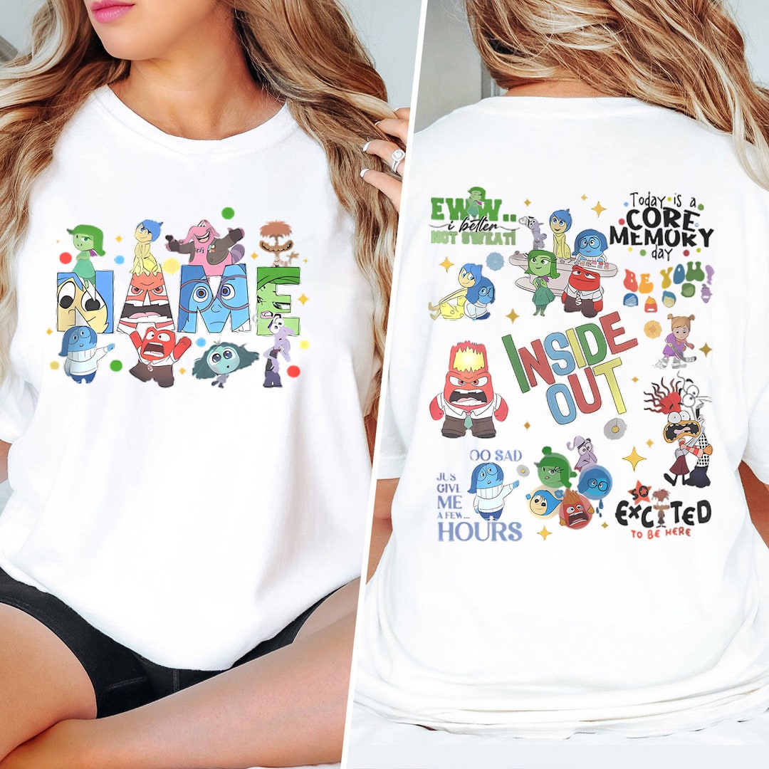 Custom Name Pixar Inside Out Matching Shirt, Today is A Core Memory Day ...