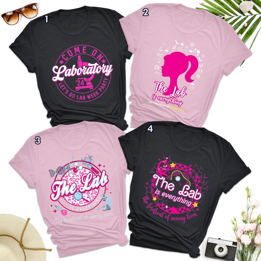 Let's Go Lab Week Party Shirt, Lab 2024 Week T-shirt, Pink Lab Shirt ...