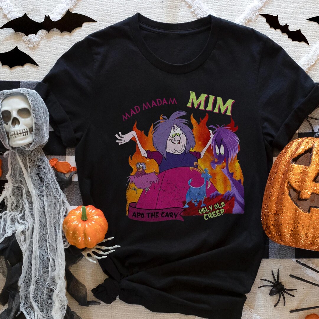 Mad Madam Mim Villains Shirt, the Sword in the Stone Shirt, Funny ...