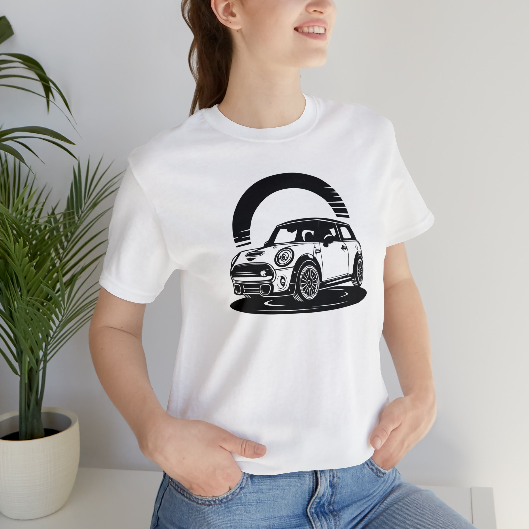 Mini Cooper Shirt We Love Small British Cars Short Sleeve Tee - Etsy