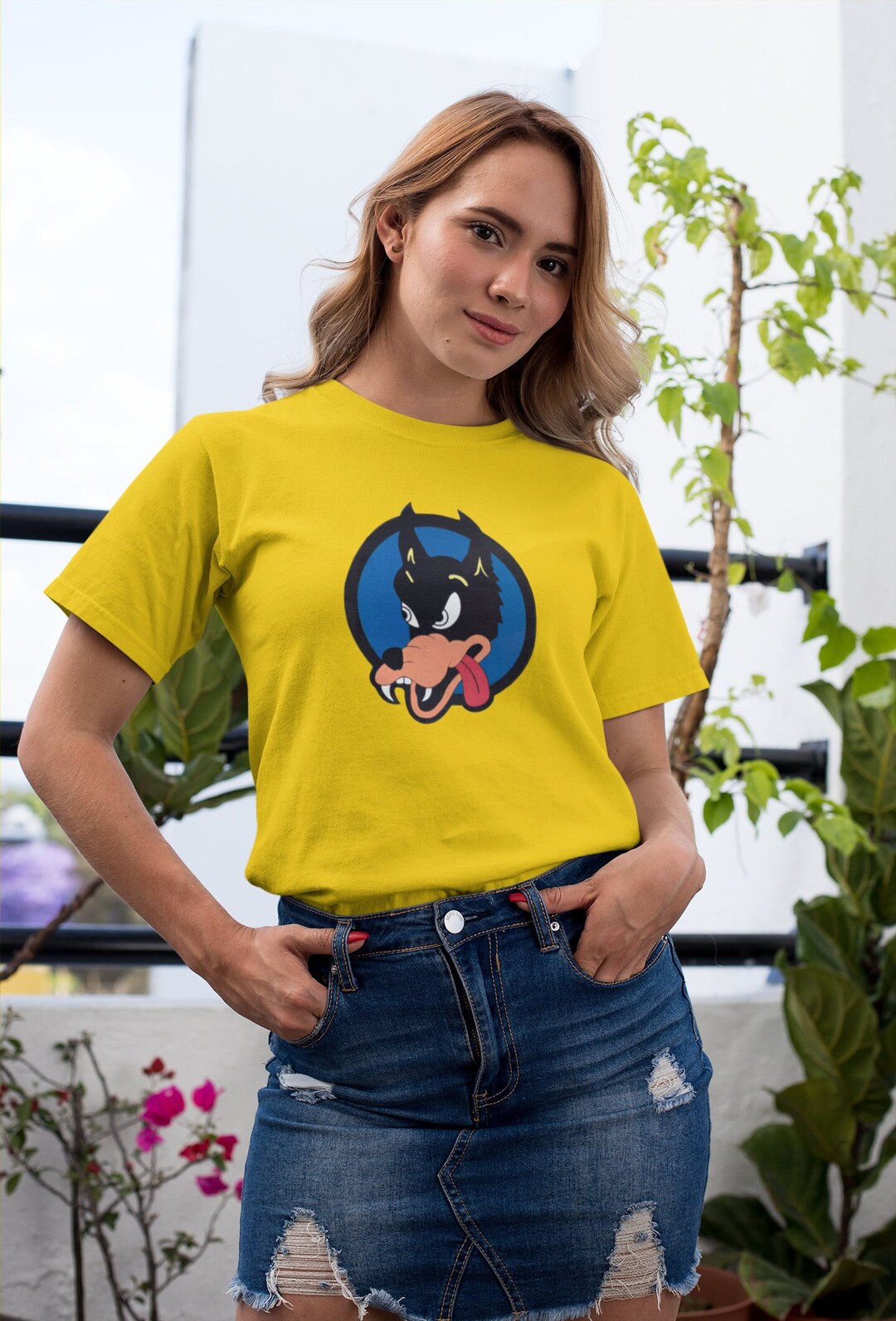 Jerry Garcia Wolf Logo T-shirt, Grateful Dead Tee - Etsy