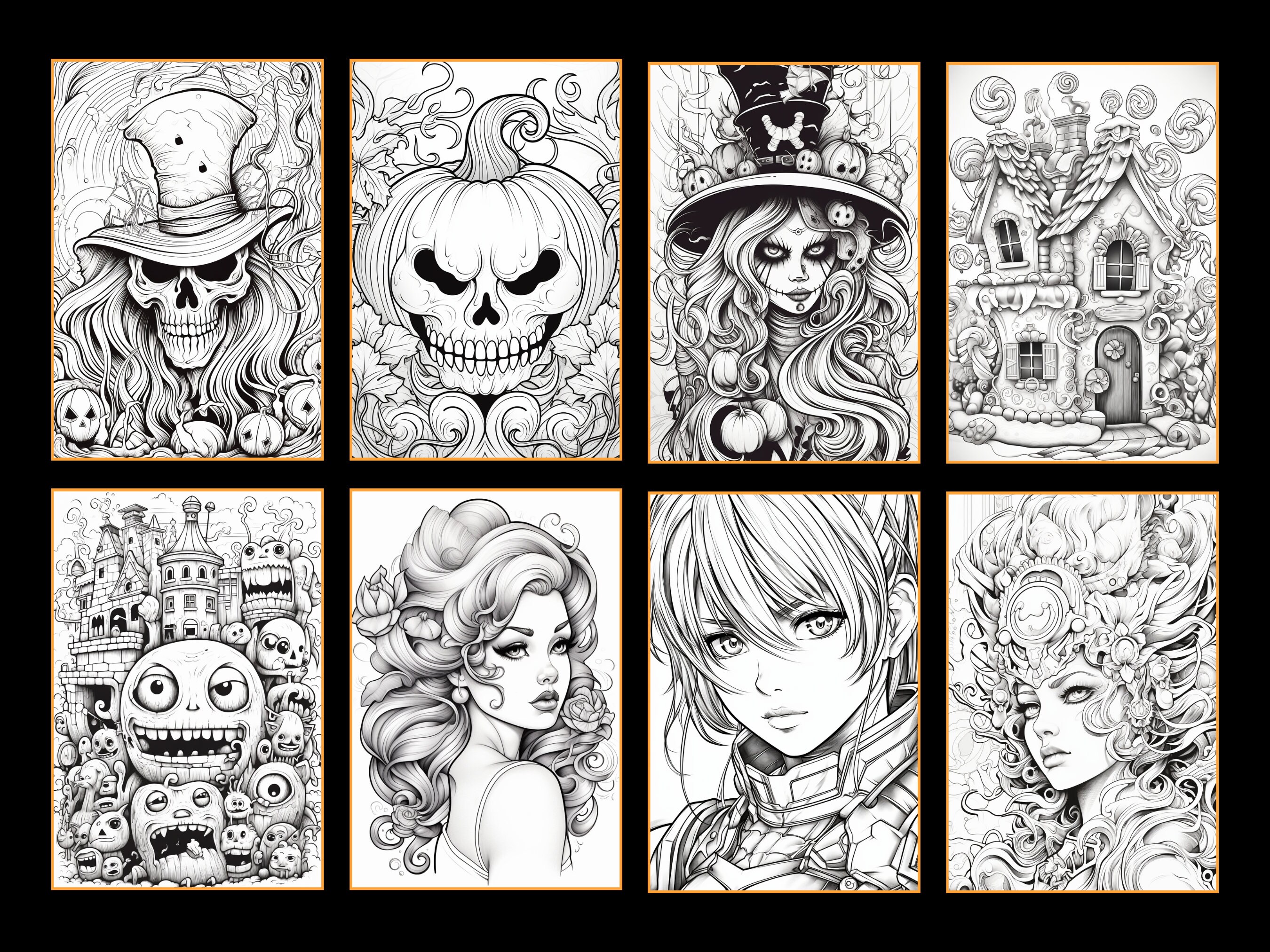 Coloring Pagebundle, 1,900 Printable Coloring Bundle, Mega Coloring ...