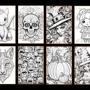 Coloring Pagebundle, 1,900+ Printable Coloring Bundle, Mega Coloring ...