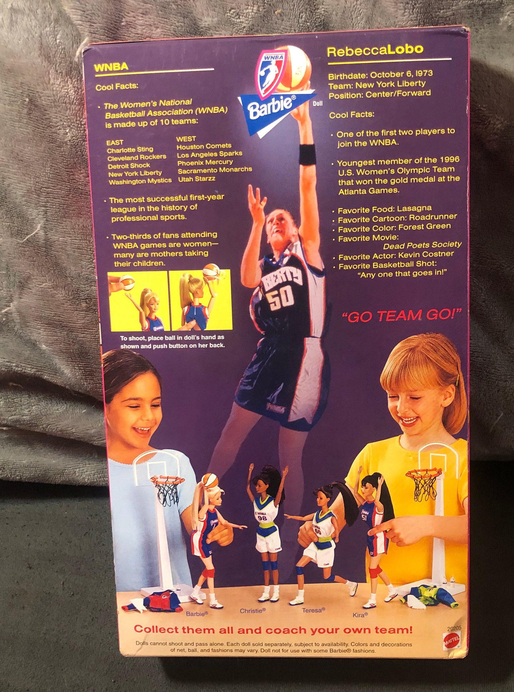 Vintage WNBA NY Liberty Barbie 1998 - Etsy