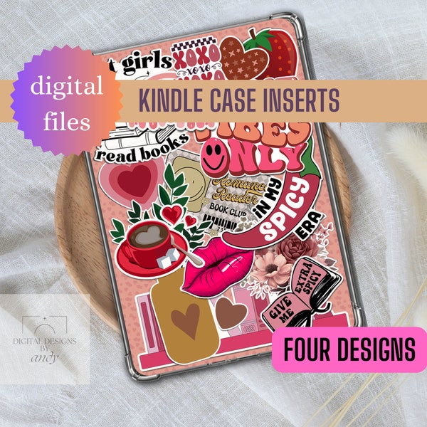 Digital Download Kindle Insert Sticker - Etsy