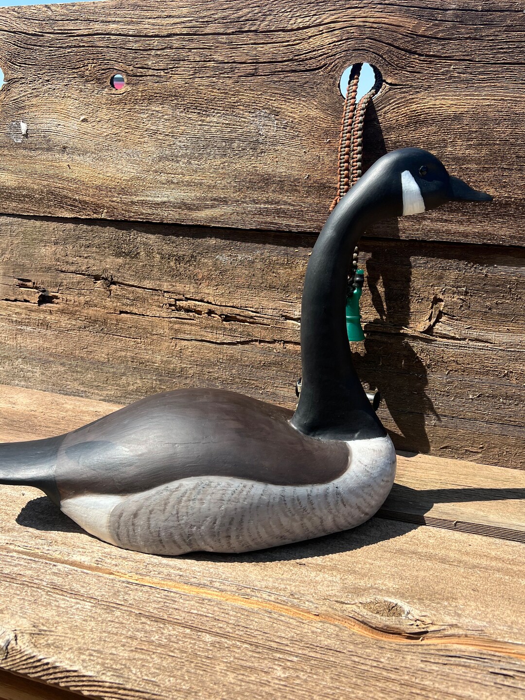 Canada Goose Carving - Folk Art- Rustic Decor - Etsy