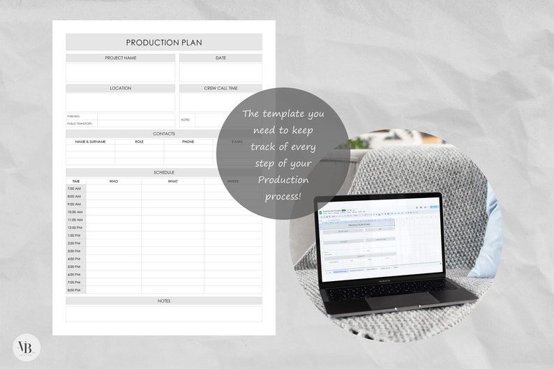 Production Plan Template the Ultimate Production Planner to Streamline ...