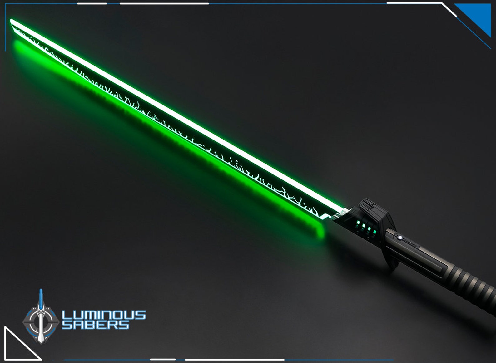 The Darksaber Neopixel Lightsaber, Halloween Cosplay, Dueling ...