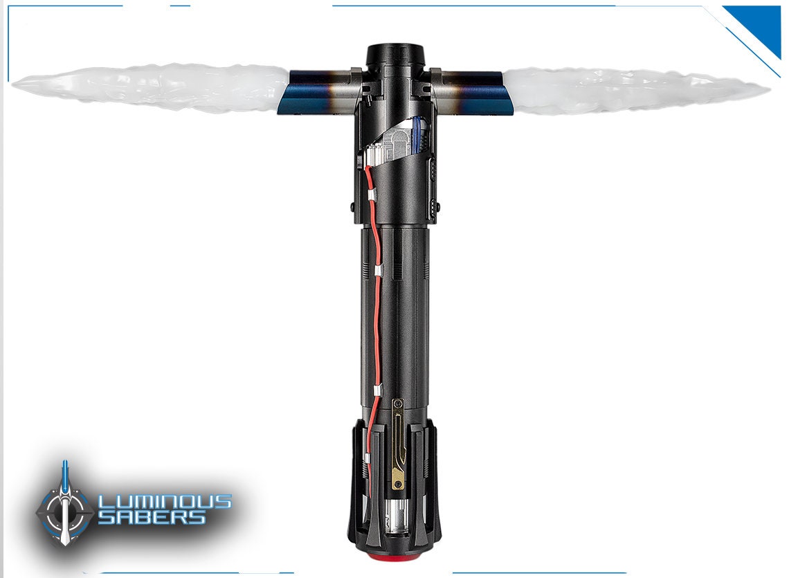 Kylo Ren Sith Neopixel Lightsaber Staff Halloween Cosplay - Etsy
