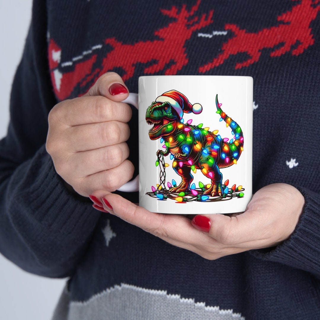 Dinosaur Mug,trex Mug, Kids Mug,christmas Dinosaur Gift, Gift Ideas for ...