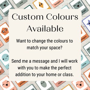 Boho 2D Shapes Poster, Educational Wall Decor, Neutral Printable Shapes ...