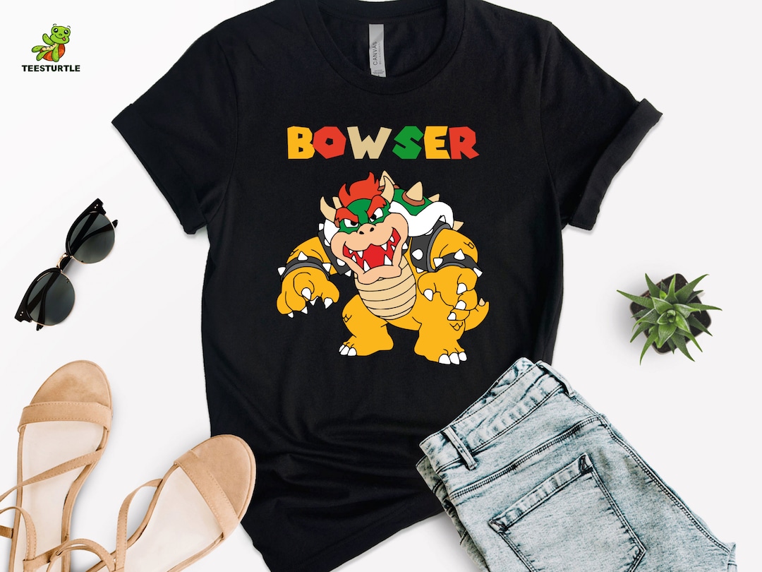 Bowser Shirt, Cute Bowser Shirt, Super Mario Shirt, Birthday Gift ...