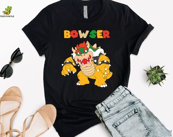 Super Mario Bowser Shirt, Bowser Shirt, Nintento World Shirt, Super ...