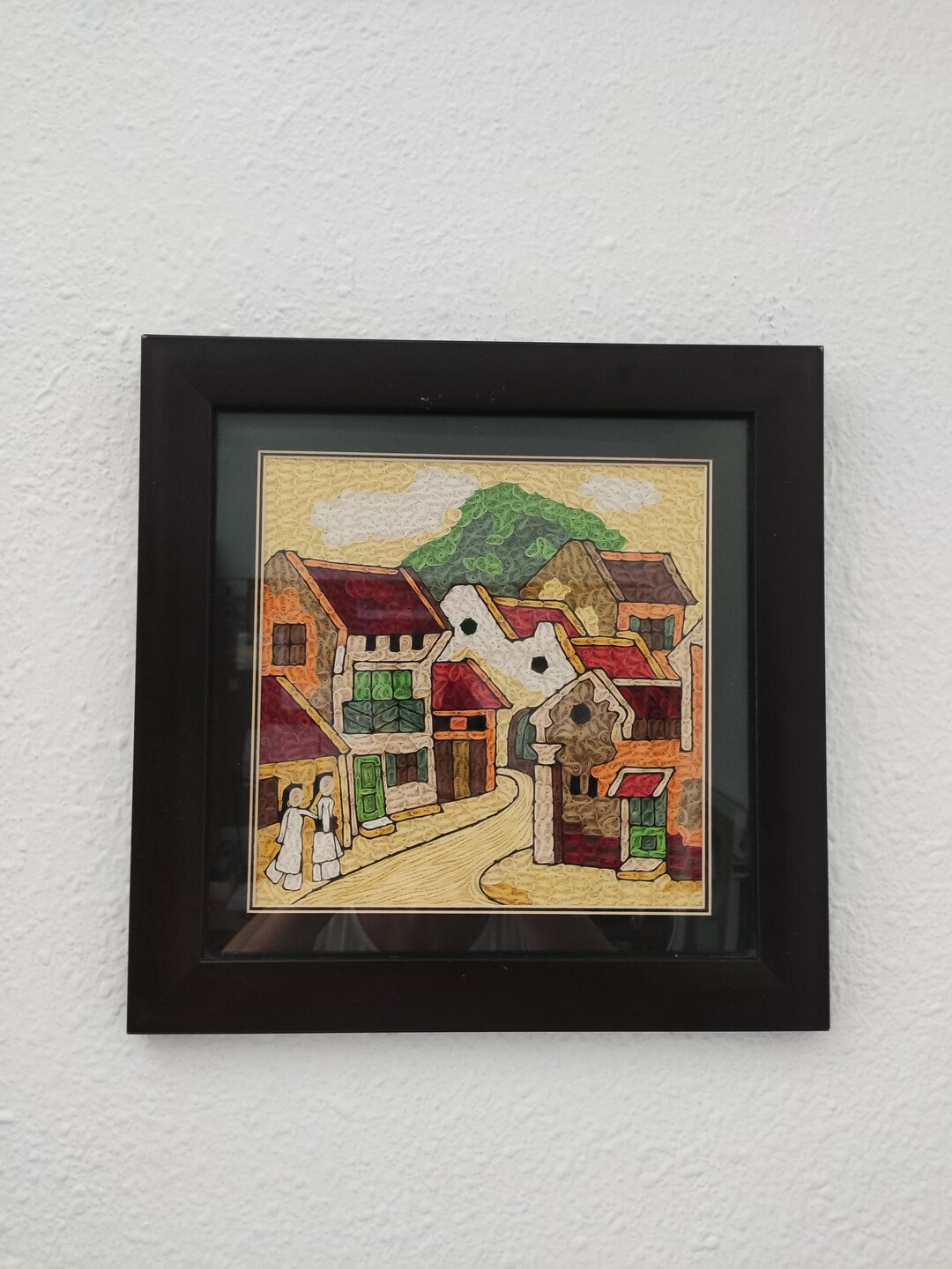 Vietnamese Paper Filigree Landscape Detailed Vietnamese Handmade ...