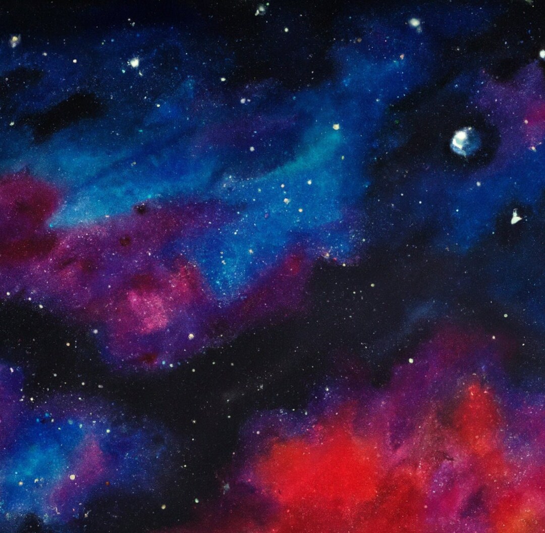 Cool Digital Art Galaxy - Etsy