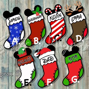 Custom Cruise, DCL Very Merrytime Christmas Stocking Fireplace Mantle ...