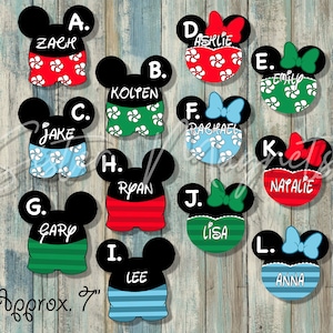 Custom Cruise, Castaway Cay, DCL, Swimsuit Mickey, Swimsuit Minnie ...