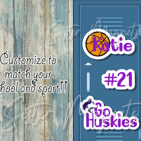 Basketball Locker Decoration - Etsy