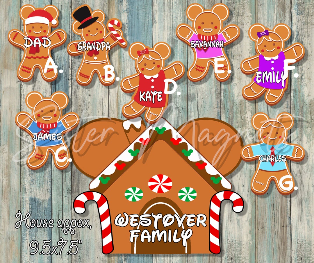 Custom Cruise, DCL Very Merrytime Gingerbread House Cruise Magnets ...
