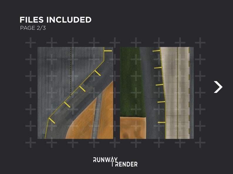 1:400 Scale Airport Layout | Digital Download | Model Airport Foil ...