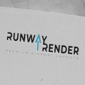 1:400 Scale Airport Layout | Digital Download | Model Airport Runway ...