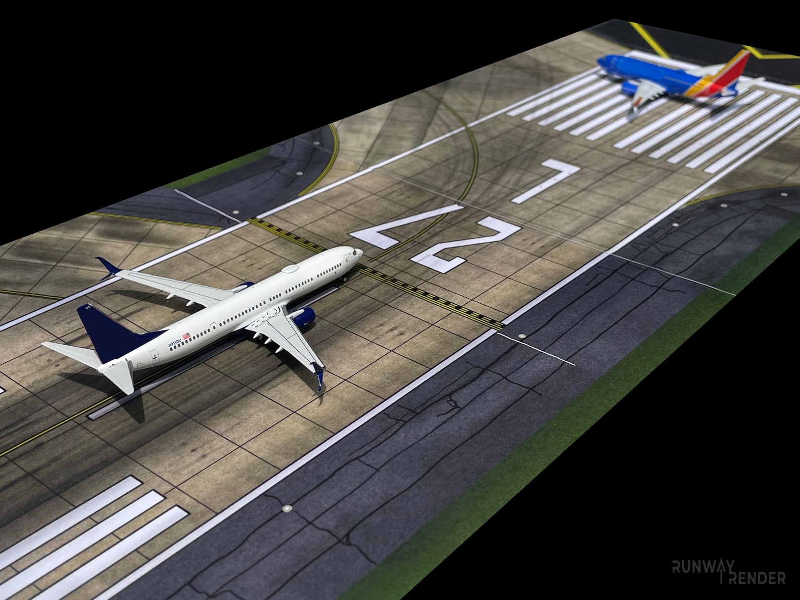 1:400 Scale Airport Layout | Digital Download | Model Airport Runway ...