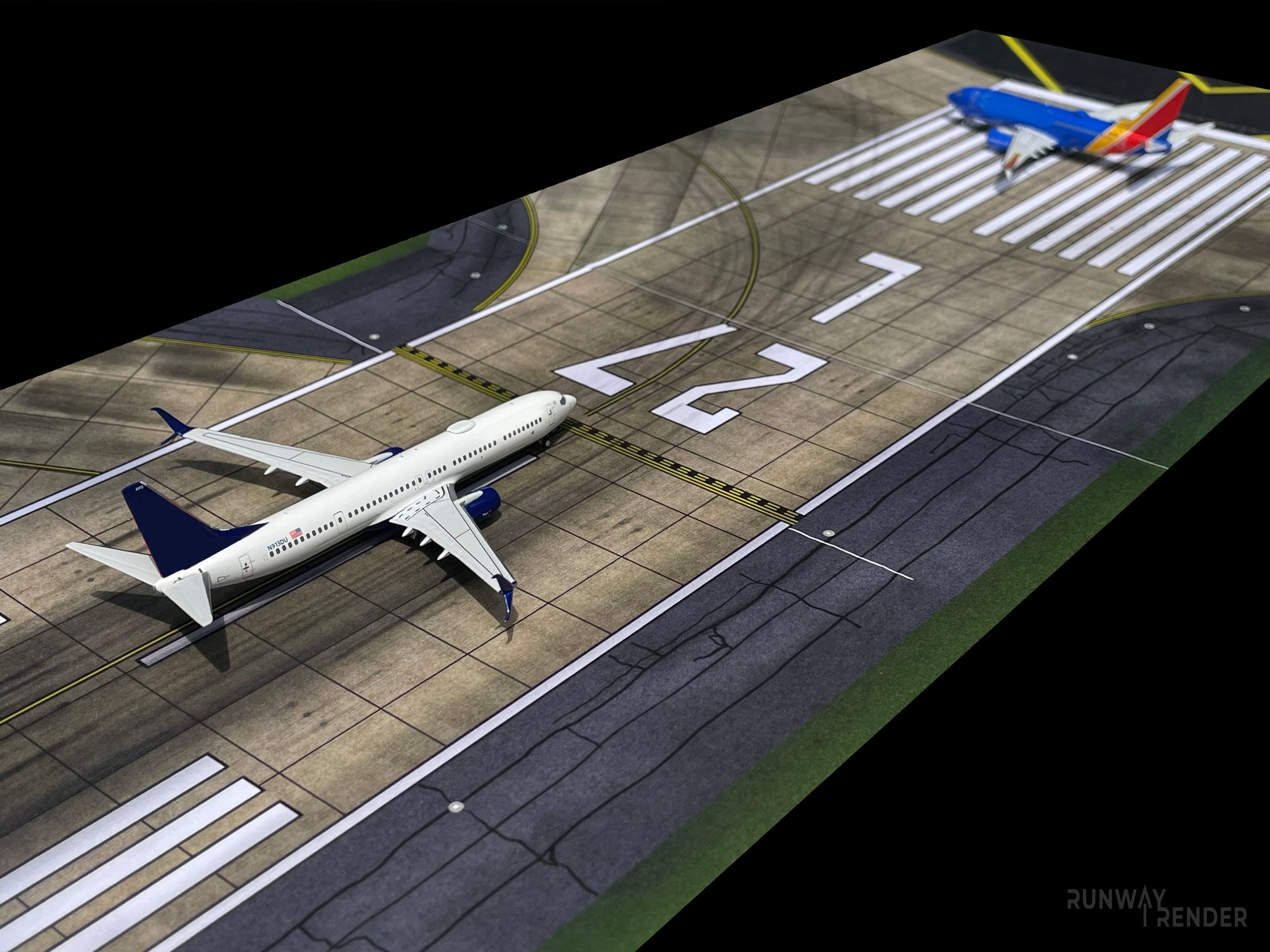 1:400 Scale Airport Layout | Digital Download | Model Airport Runway ...