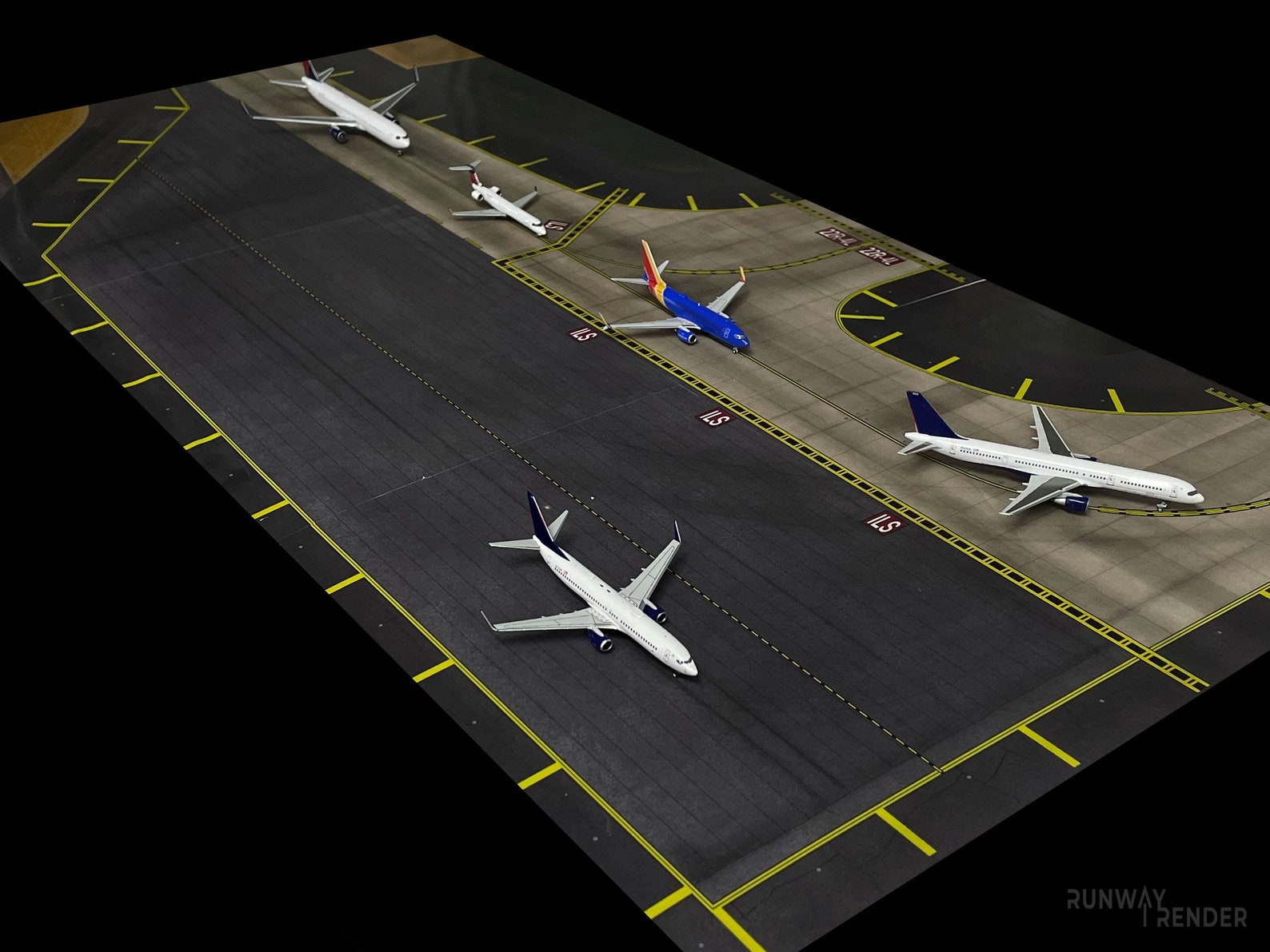 1:400 Scale Airport Layout | Digital Download | Model Airport Foil ...