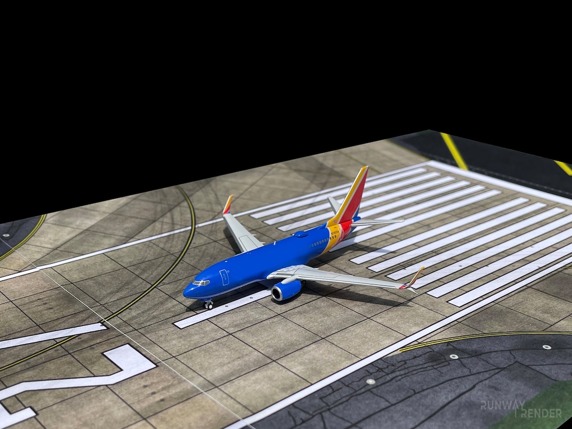 1:400 Scale Airport Layout | Digital Download | Model Airport Runway ...