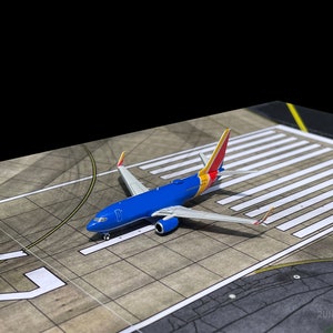 1:400 Scale Airport Layout | Digital Download | Model Airport Runway ...