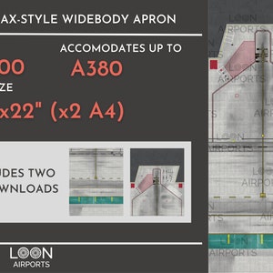 1:400 Scale Airport Layout | Digital Download | Model Airport USA ...