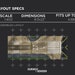 1:400 Scale Airport Layout | Digital Download | Model Airport Runway ...