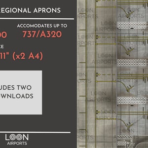 1:400 Scale Airport Layout | Digital Download | Model Airport Europe ...