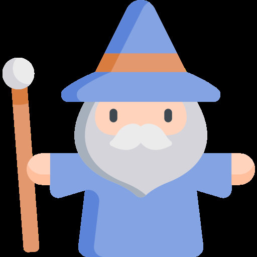 The Wizard Printable SVG - Etsy