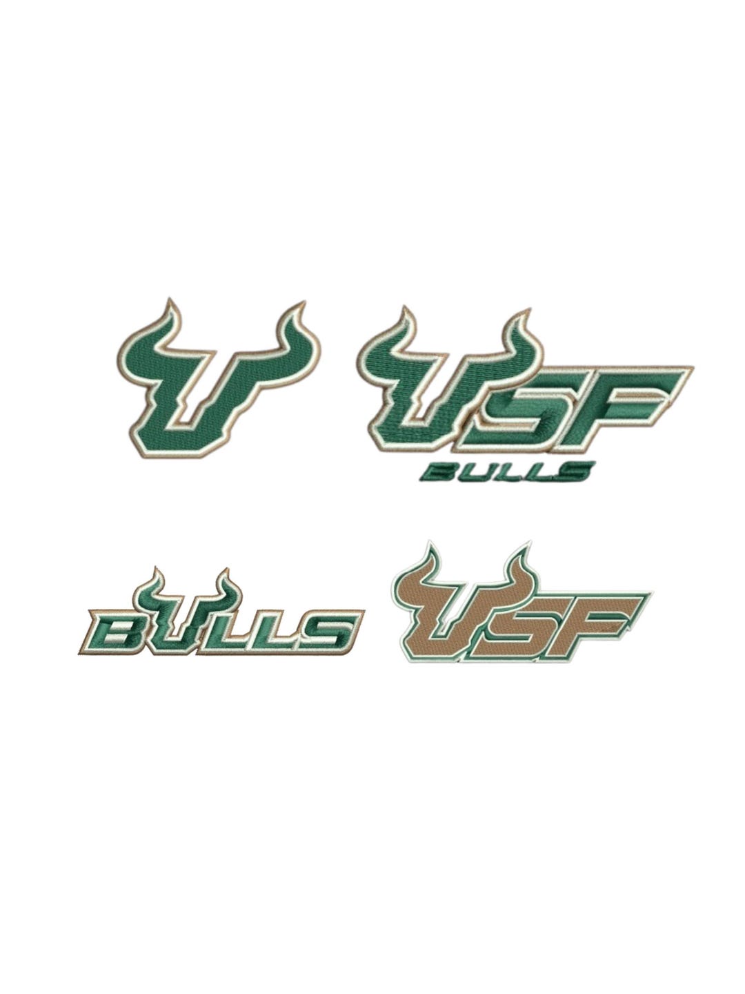 Florida College Logo Set PES & DST FILES - Etsy