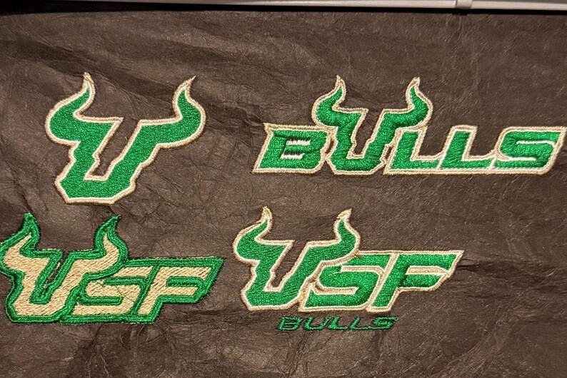 Florida College Logo Set PES & DST FILES - Etsy