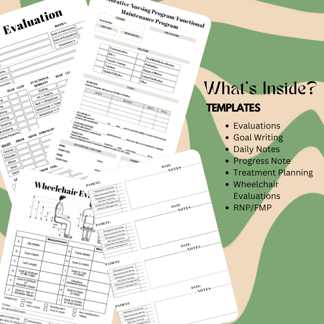 Occupational Therapy Fieldwork Planner, Guide for OT Students on Their ...