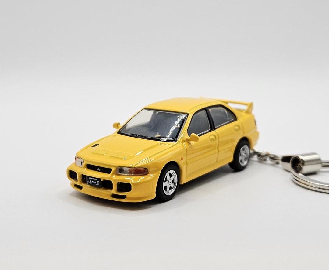 Mitsubishi Evo III Keychain (free Gift Box) - Etsy