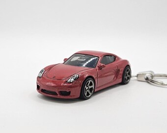 Porsche Cayman GT4 Keychain free Gift Box - Etsy