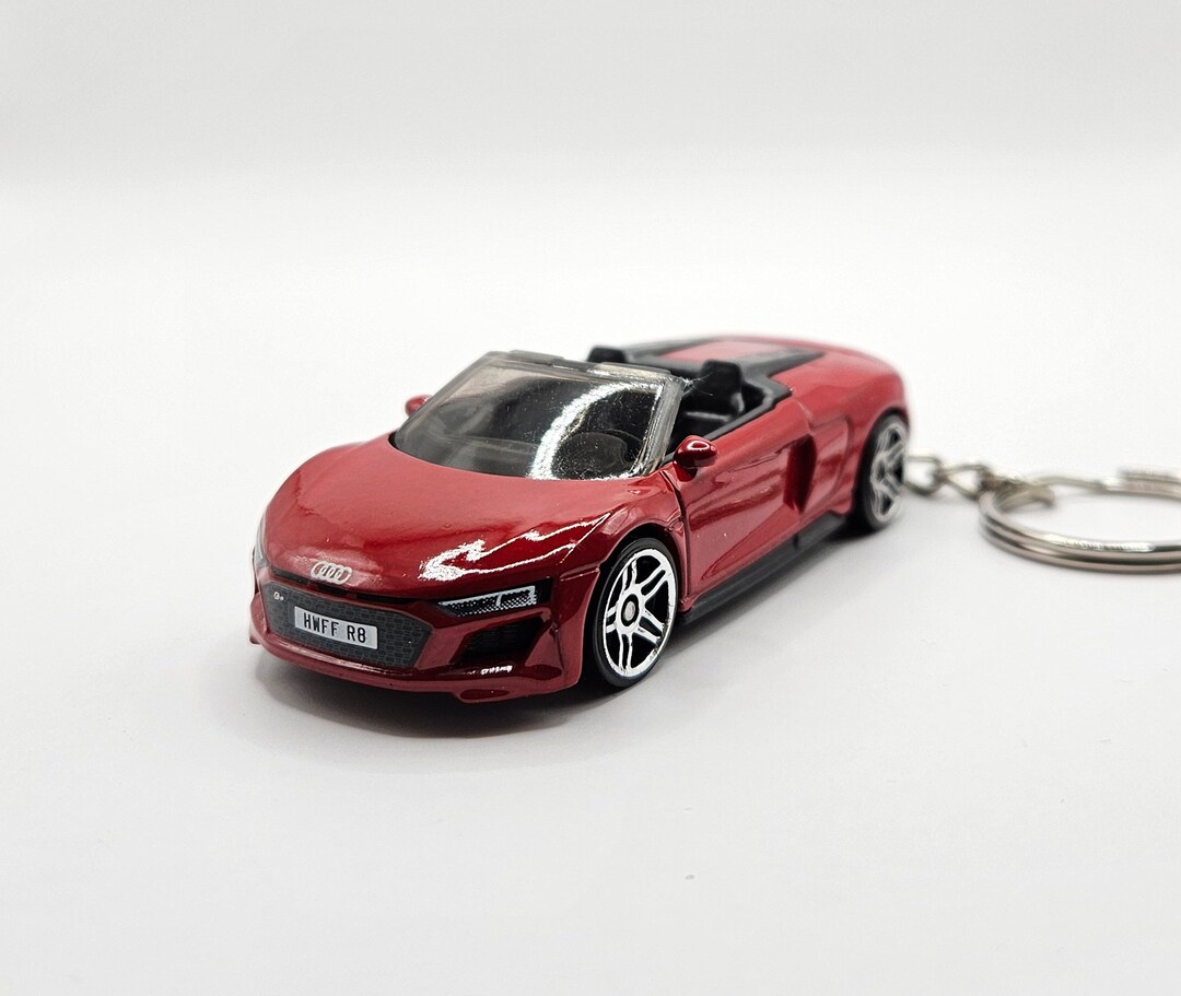 Audi R8 Convertible Keychain (free Gift Box) - Etsy